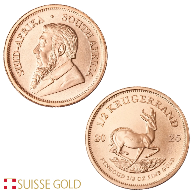 2025 1/2 Ounce South African Krugerrand